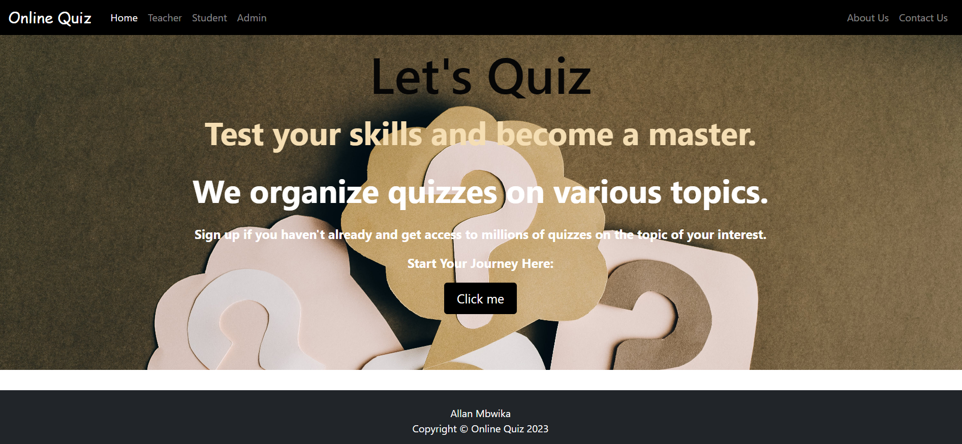 ALLAN MBWIKA -- SOFTWARE DEVELOPER